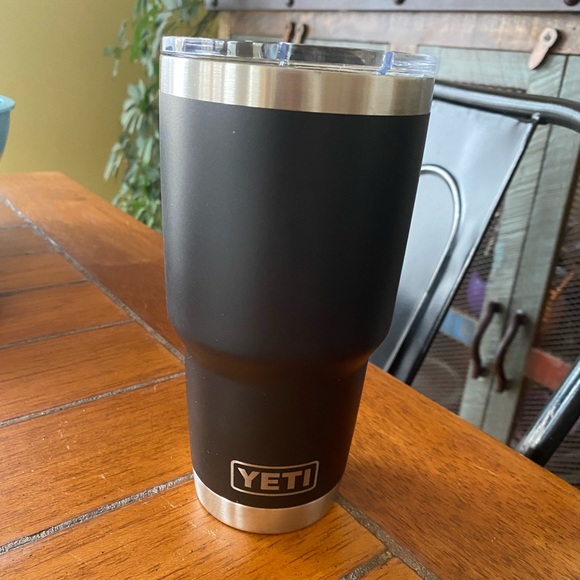 Yeti | Kitchen | Nwt Yeti Rambler Drinkware 3oz Black And Silver | Poshmark